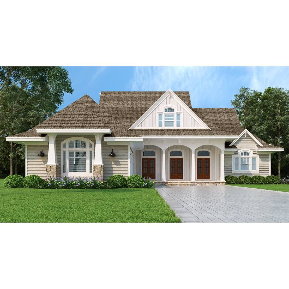 The House Designers: THD-4315 Builder-Ready Blueprints to Build a One ...