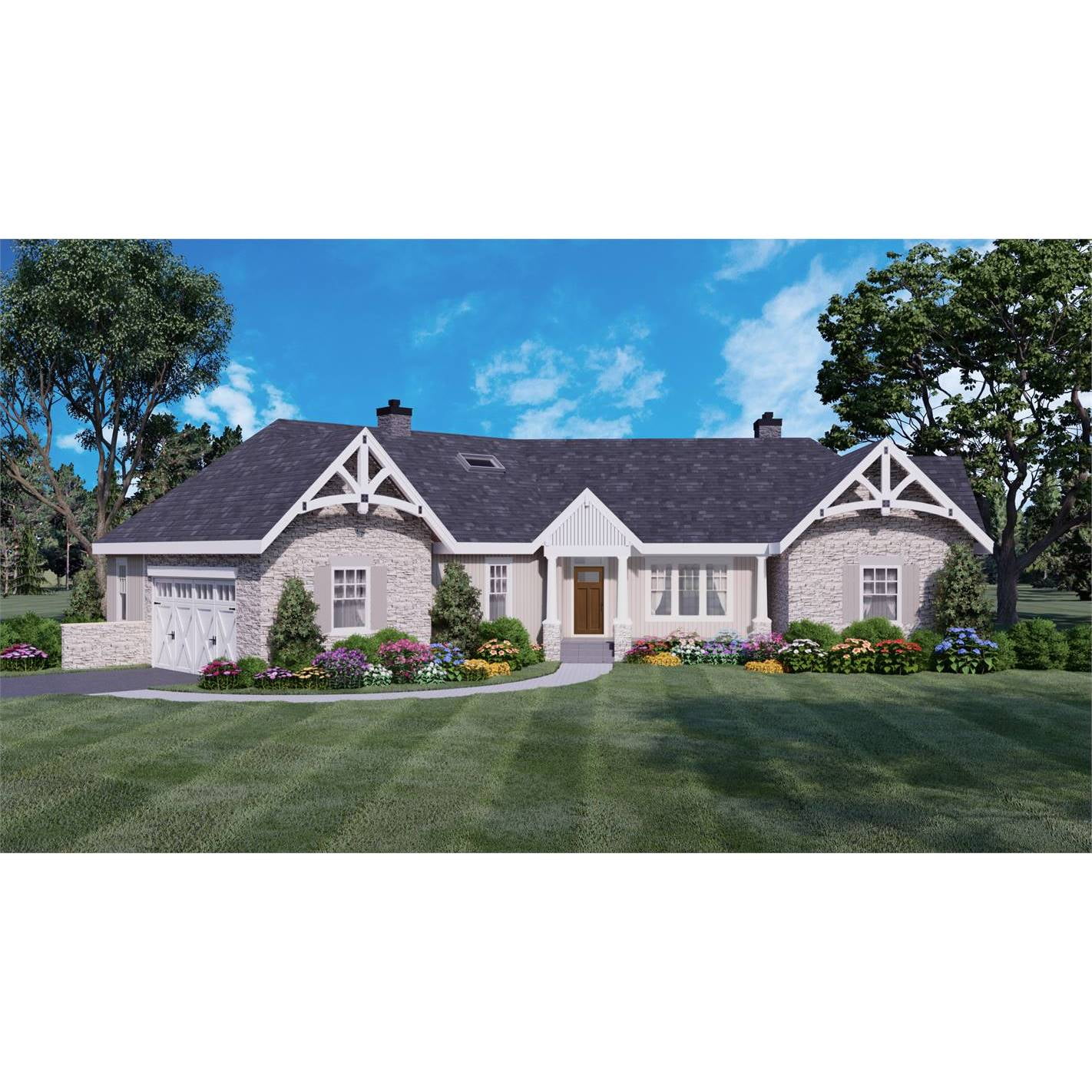 The House Designers: THD-4421 Builder-Ready Blueprints to Build a ...