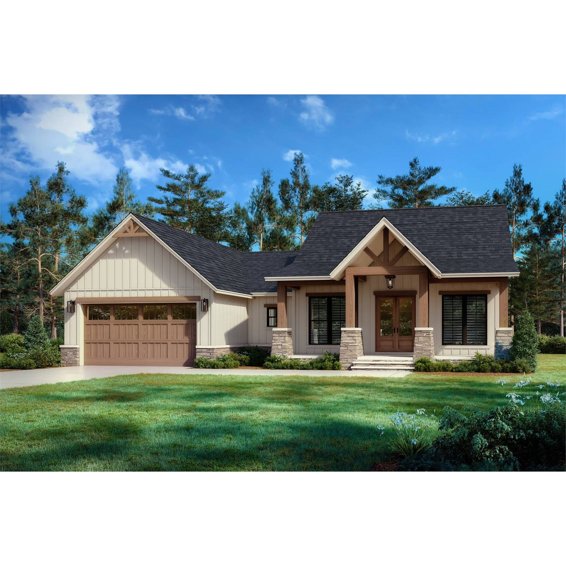 The House Designers: THD-4544 Builder-Ready Blueprints to Build a Small ...