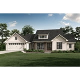 The House Designers: THD-4685 Builder-Ready Blueprints to Build a Split ...