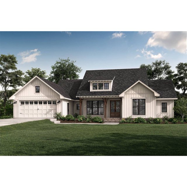 The House Designers: THD-4685 Builder-Ready Blueprints to Build a Split ...