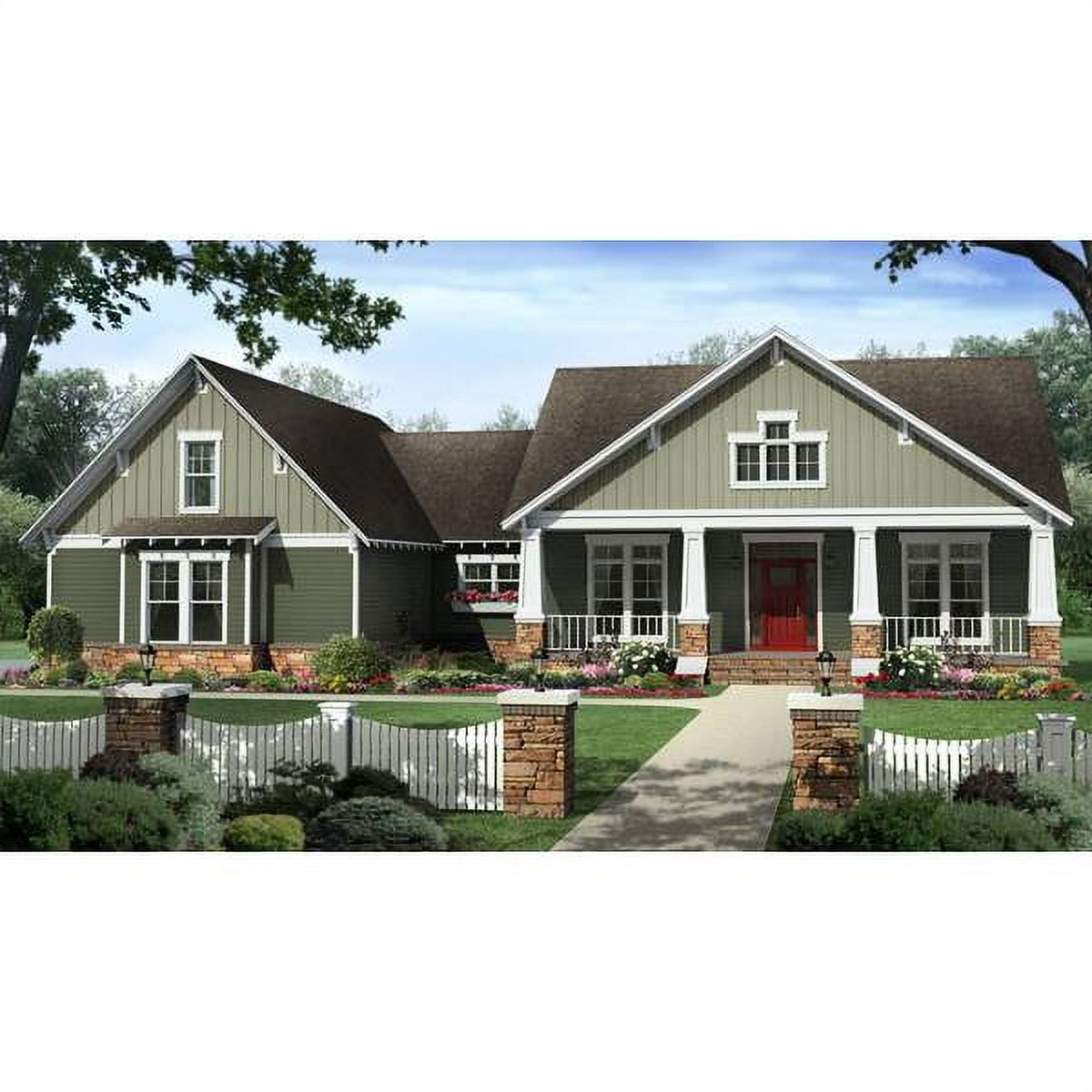 The House Designers: THD-8688 Builder-Ready Blueprints to Build a ...