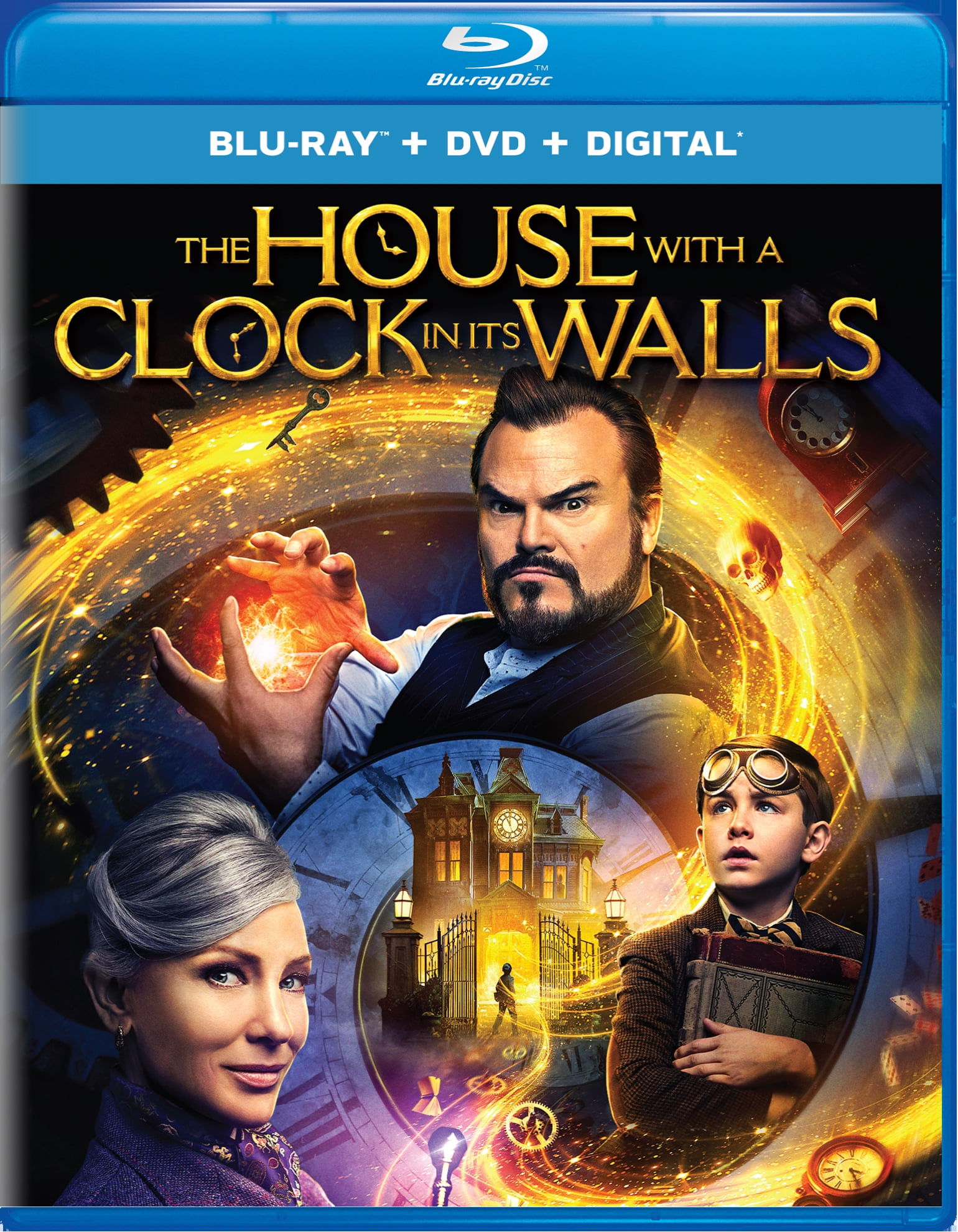 The House With a Clock in Its Walls (DVD + Digital) [Blu-ray] - Walmart ...