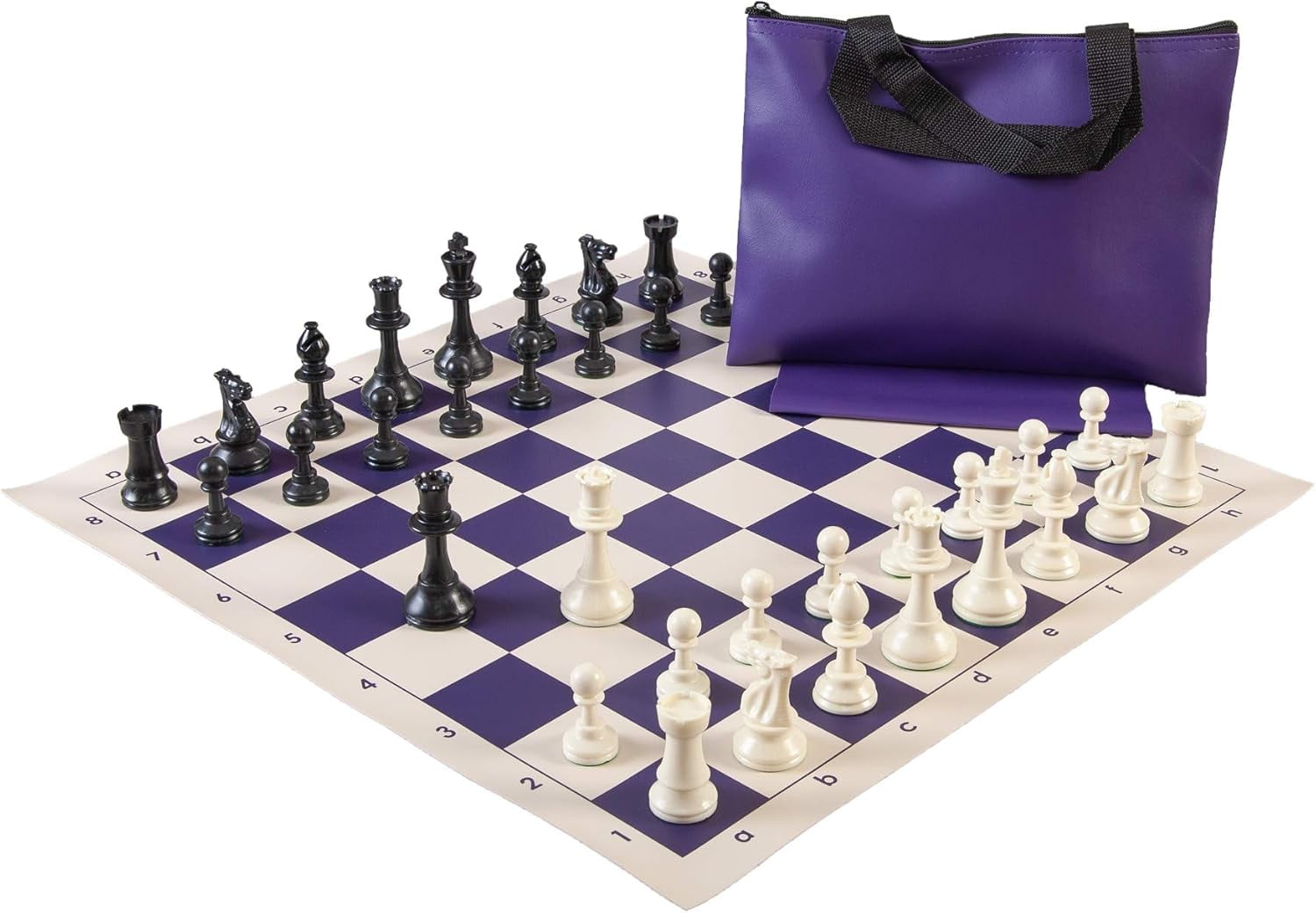The House of Staunton Standard Chess Set Combination - Solid Plastic ...