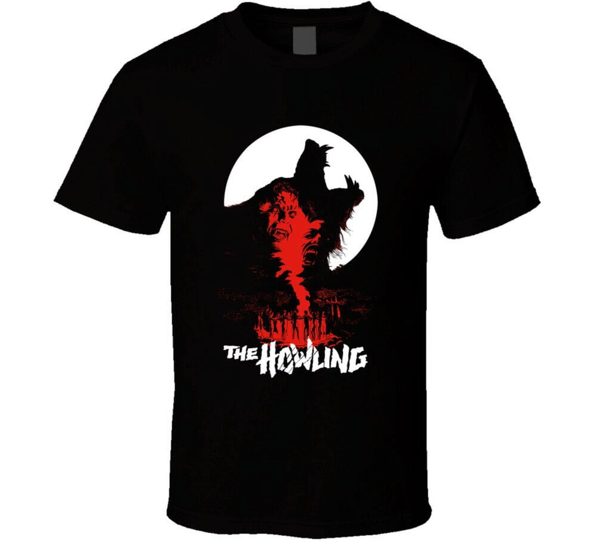 The Howling 80s Horror Movie Werewolf Monster Fan T Shirt - Walmart.com