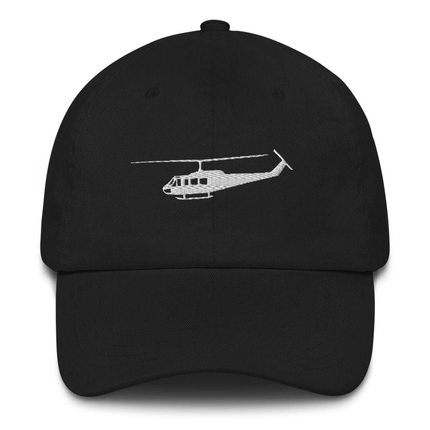 The Huey | UH-1 Iroquois Huey Helicopter Embroidered Dad Hat - Walmart.com
