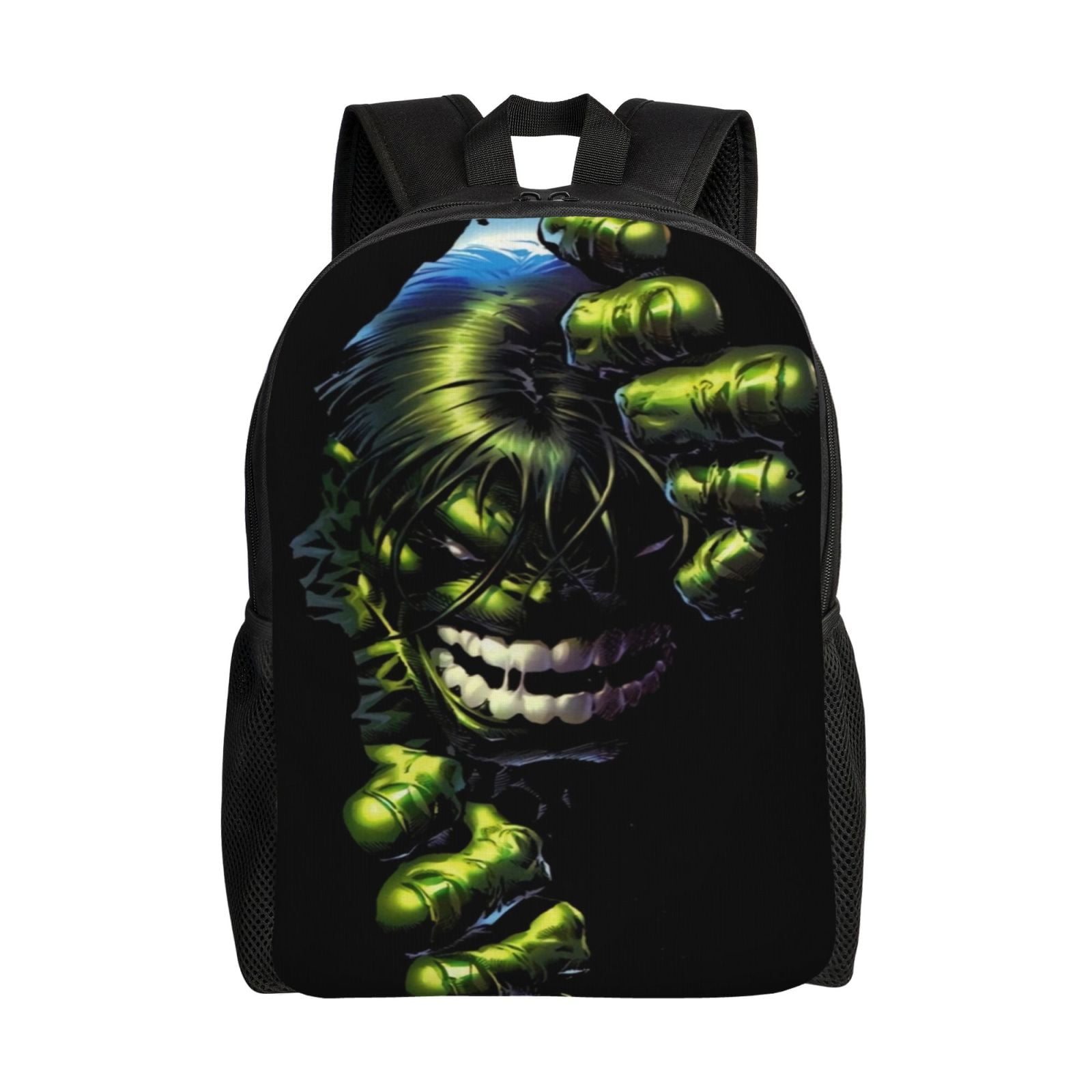 The Hulk Backpack, 3D Printed Cartoon Laptop Bag Bookbag, Lightweight ...