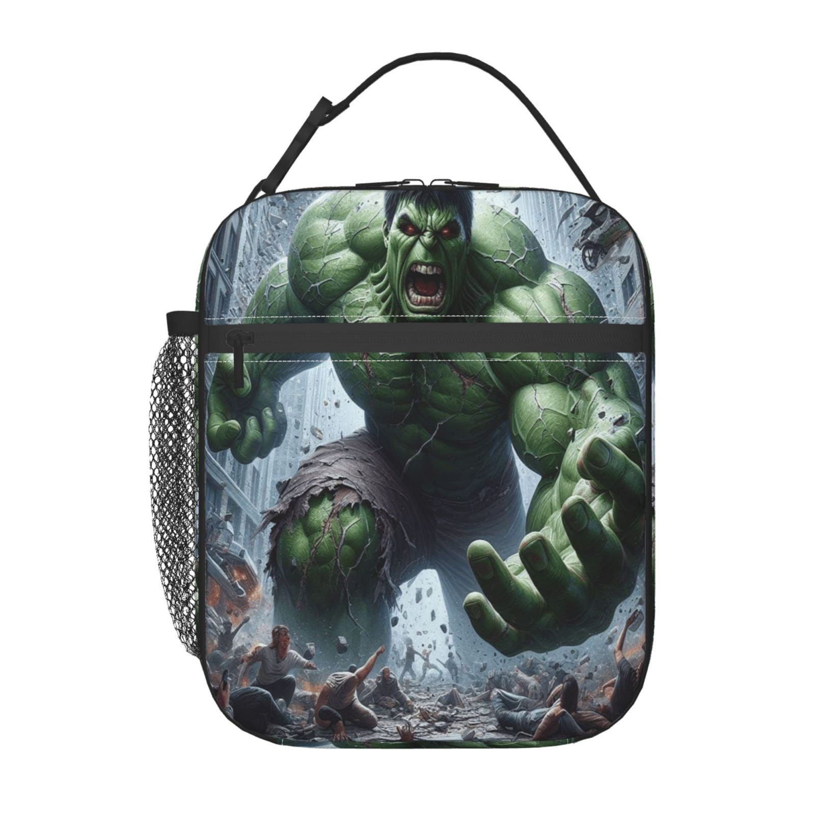 The Hulk Lunch Bag Insulated with Oxford Fabric and Detachable Strap ...