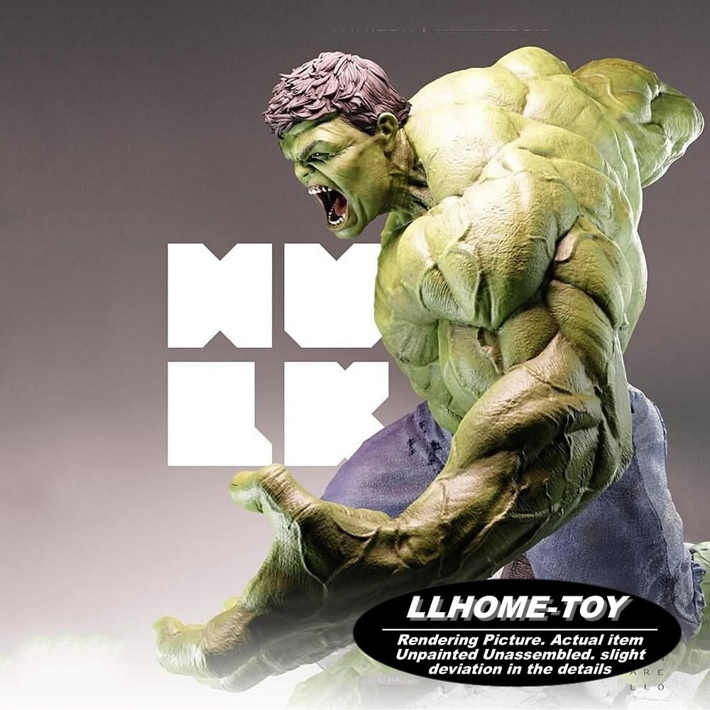 The Hulk Resin 25cm Tall Model Unpainted 3d Print Garage Kit Statue ...