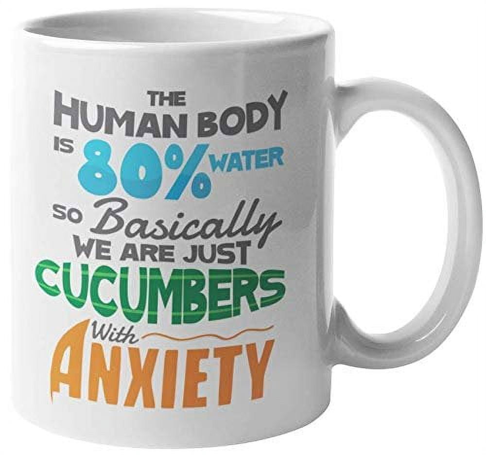 The Human Body Is 80% Water Funny Science Joke Meme Coffee & Tea Gift ...