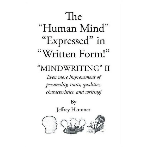 The Human Mind Expressed in Written Form (Paperback) - Walmart.com