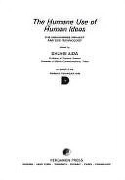 Pre-Owned The Human Use of Human Ideas : The Discoveries Project and ...