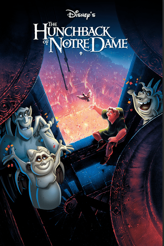 The Hunchback of Notre Dame (1996) 24x36 Movie Poster, Disney Animated ...