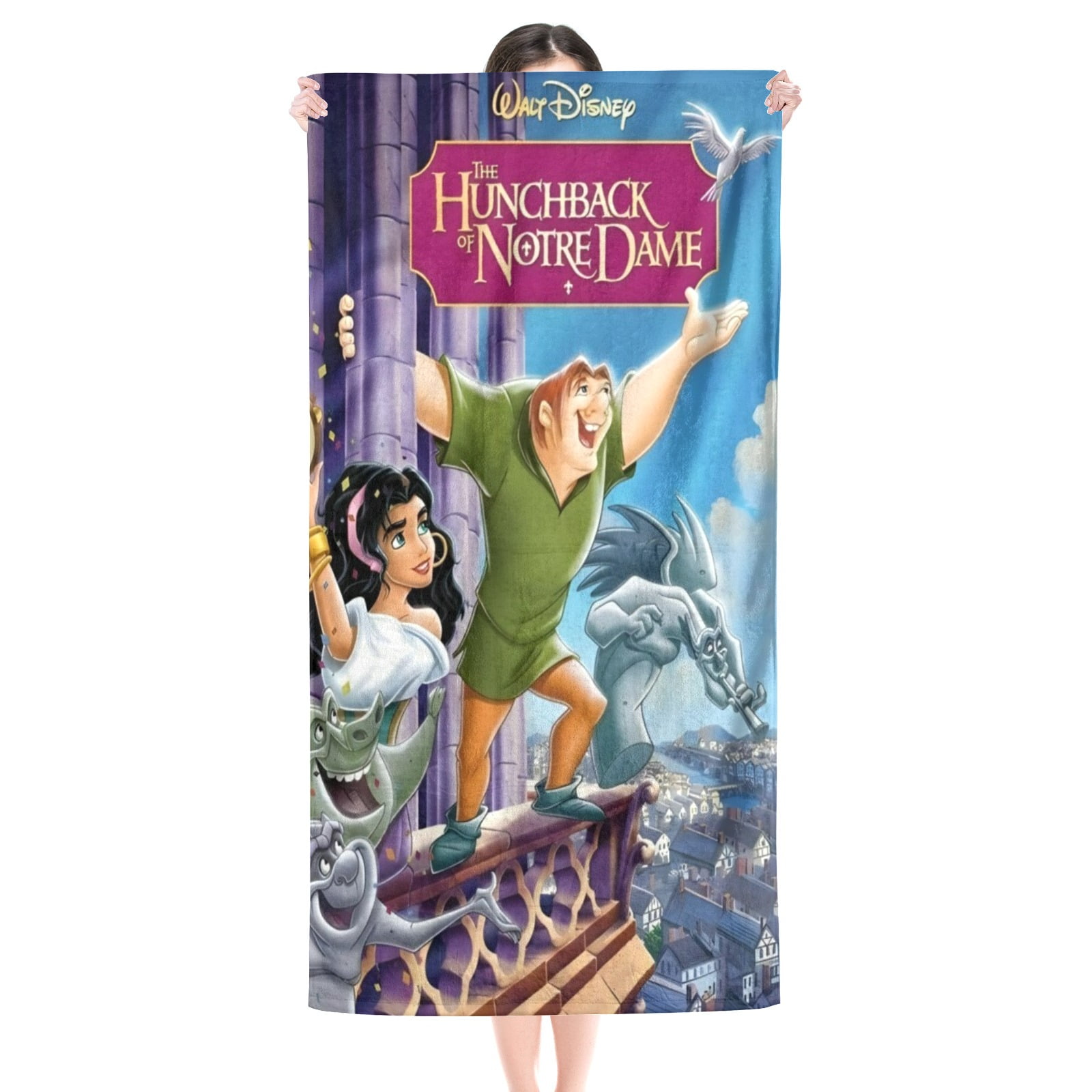 The Hunchback of Notre Dame Double-Side bath Towel.30" x 60" - Walmart.com