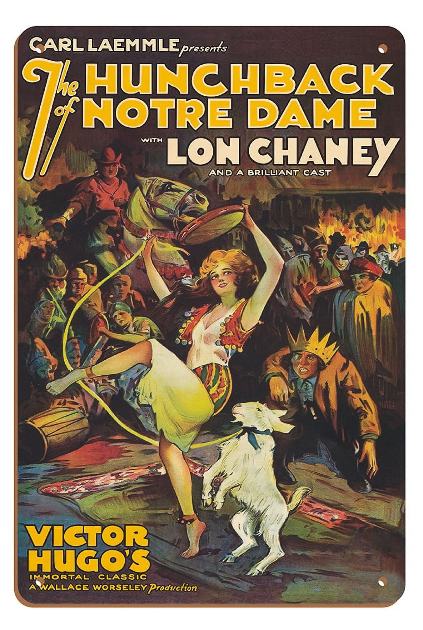 The Hunchback of Notre Dame - Starring Lon Chaney - Vintage Film Movie ...