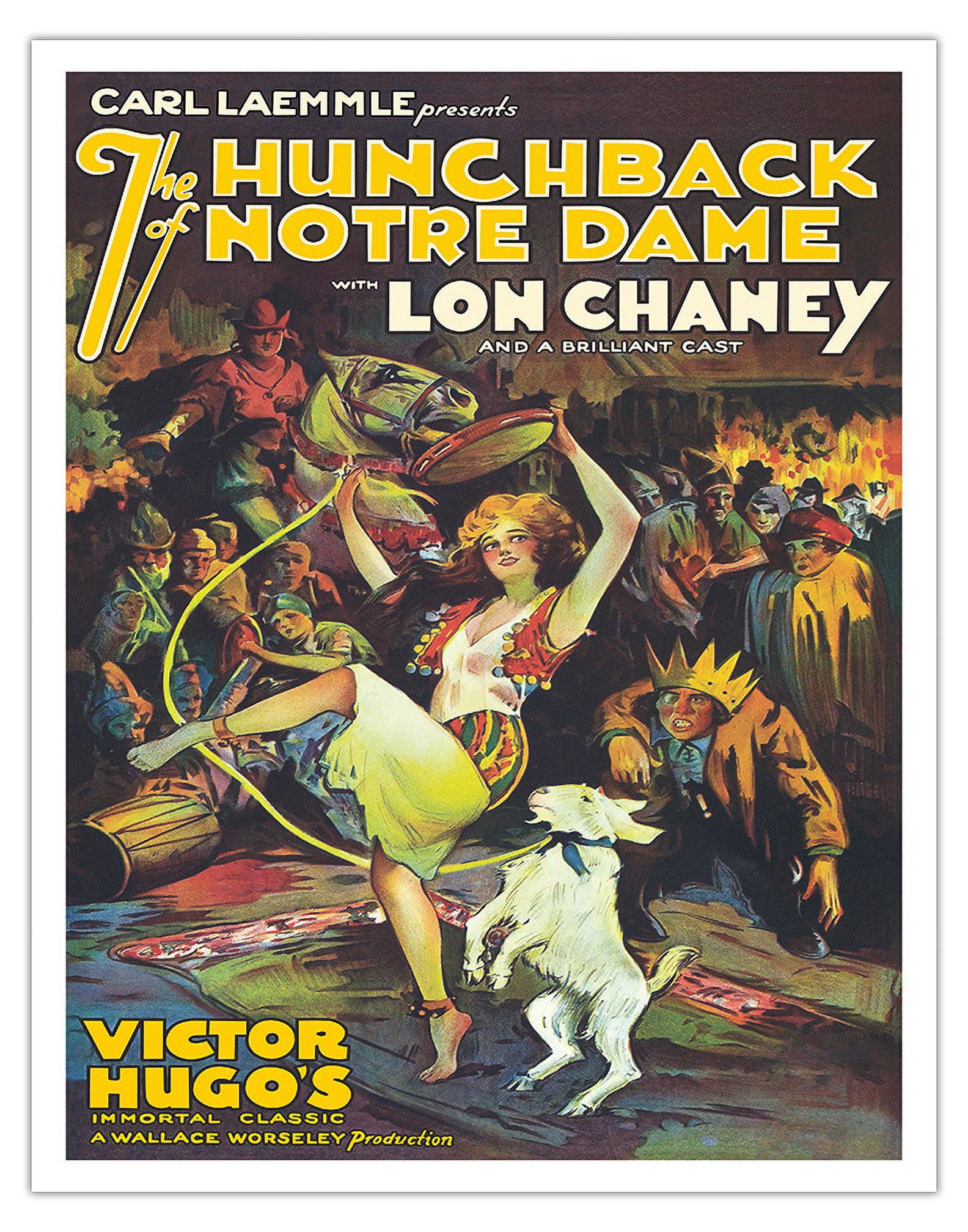 The Hunchback of Notre Dame - Starring Lon Chaney - Vintage Film Movie ...