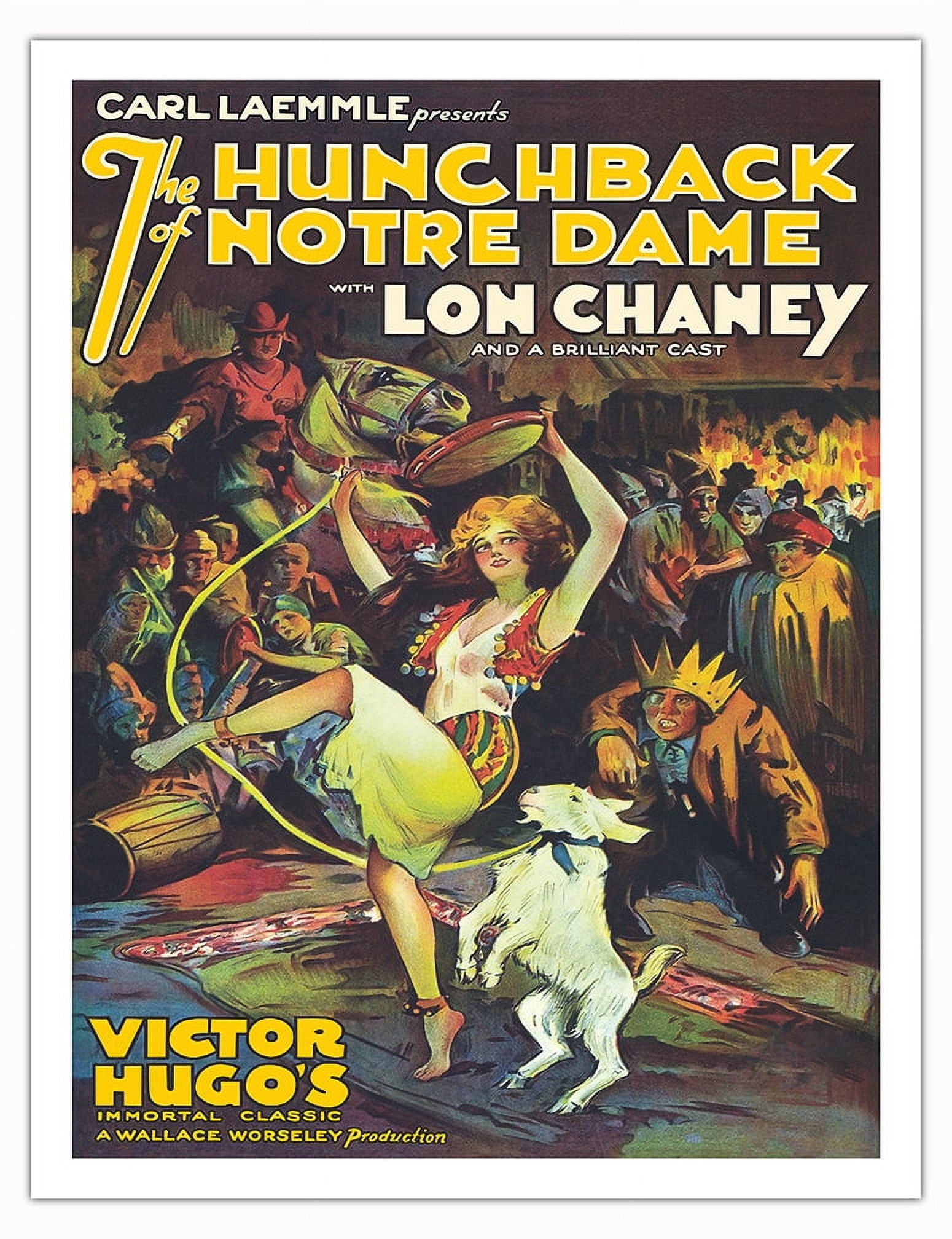 The Hunchback of Notre Dame - Starring Lon Chaney - Vintage Film Movie ...