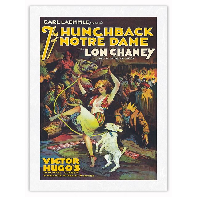 The Hunchback of Notre Dame - Starring Lon Chaney - Vintage Film Movie ...