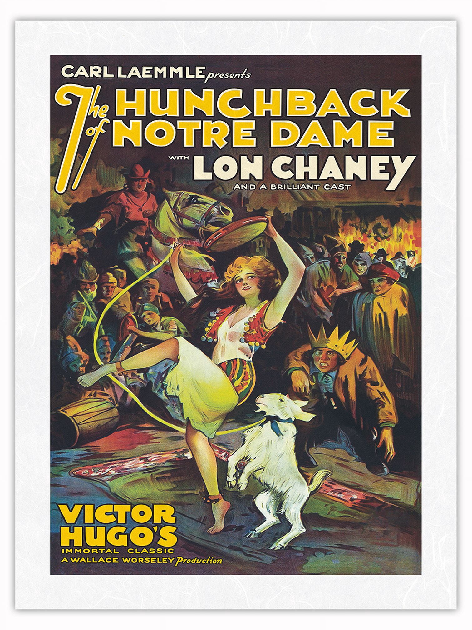 The Hunchback of Notre Dame - Starring Lon Chaney - Vintage Film Movie ...