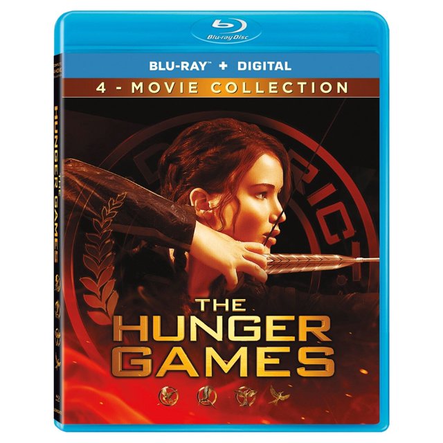 The Hunger Games Complete 4-film Collection Blu-ray Jennifer Lawrence ...