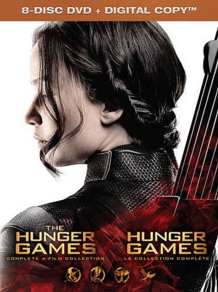 The Hunger Games: Complete 4-Film Collection, DVD Movie Set, Box with ...