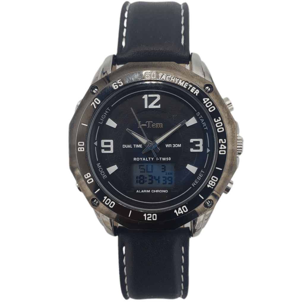 The I-Tem Royalty I-TW50B Chronograph Watch - Walmart.com