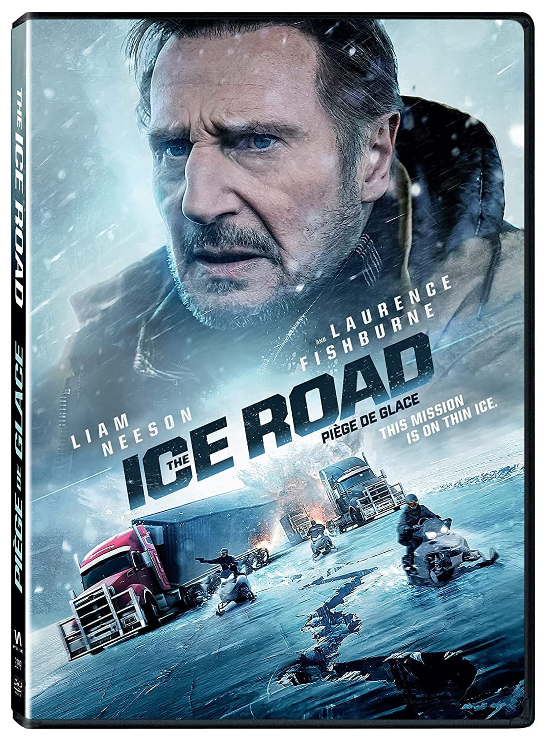 VVS Films, The Ice Road DVD, 2021 Action Thriller, Frozen Rescue Mission - Walmart.com