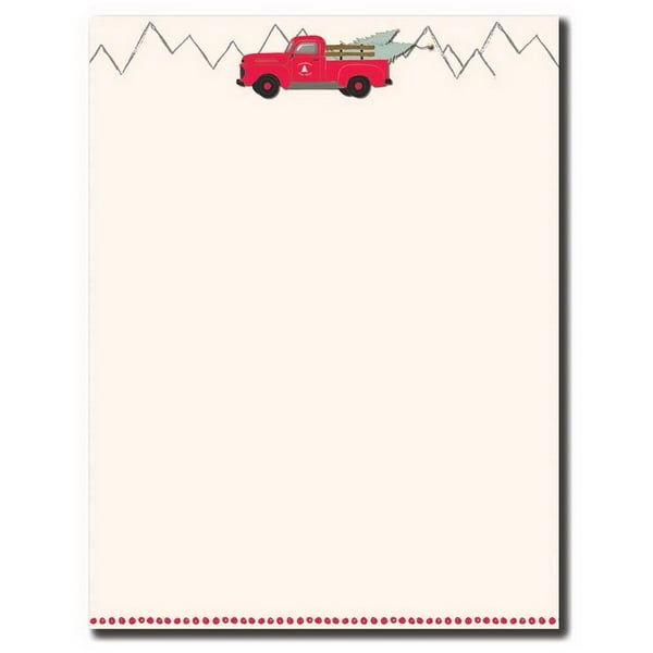 The Image Shop OLHX72-25 Cheerful Delivery Letterhead, 25 pack ...