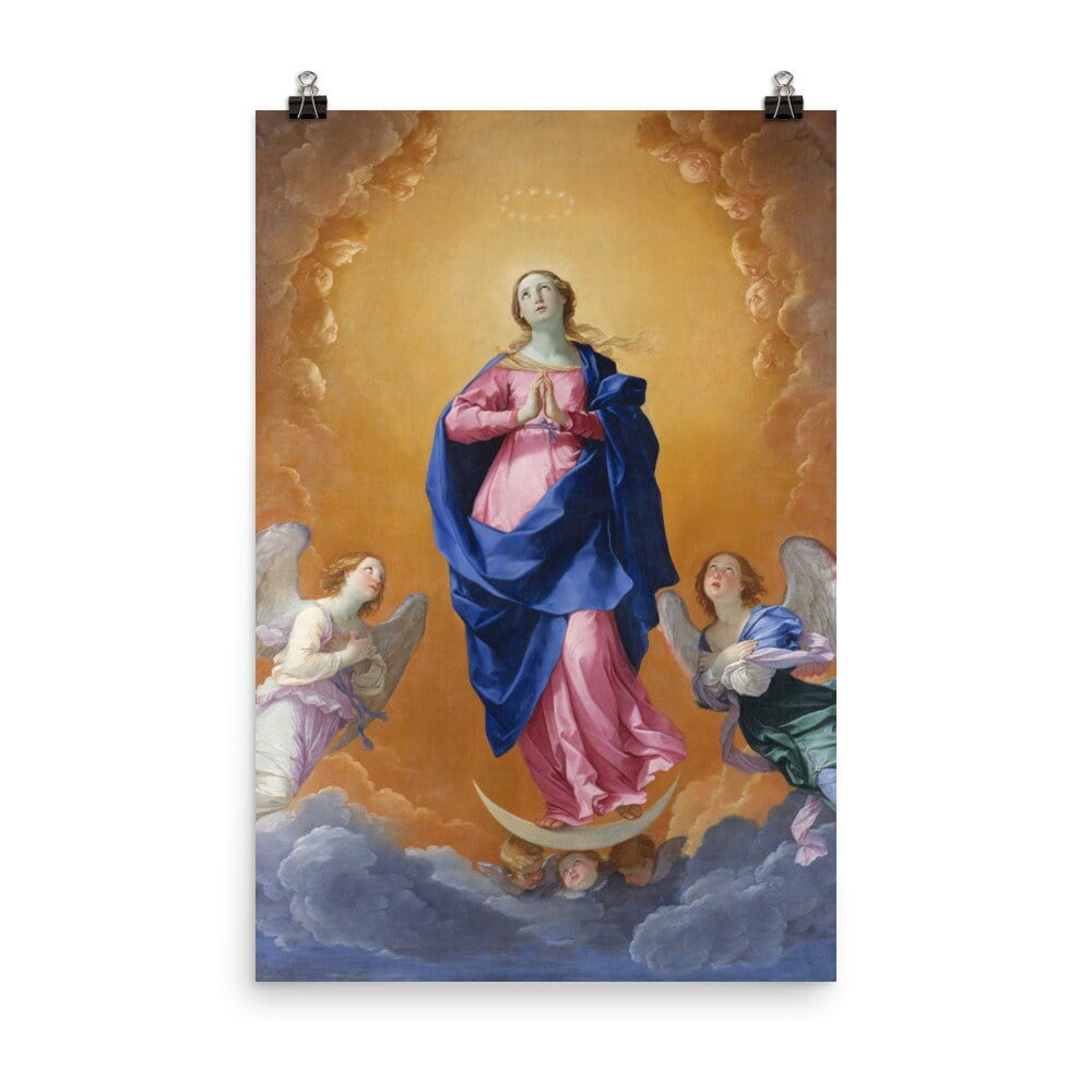 The Immaculate Conception | Guido Reni | 1627 Renaissance Biblical ...