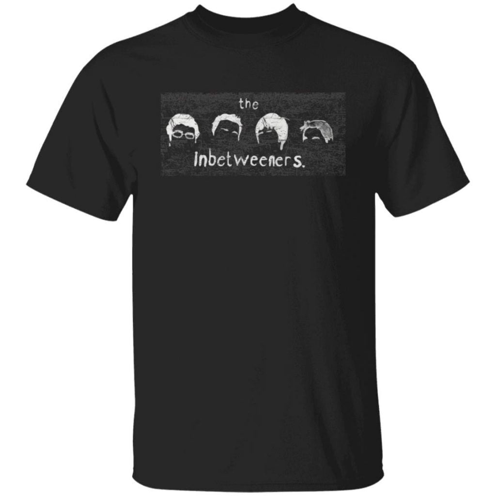 The Inbetweeners Boys Funny Sihouette British TV Show Sitcom T shirt ...