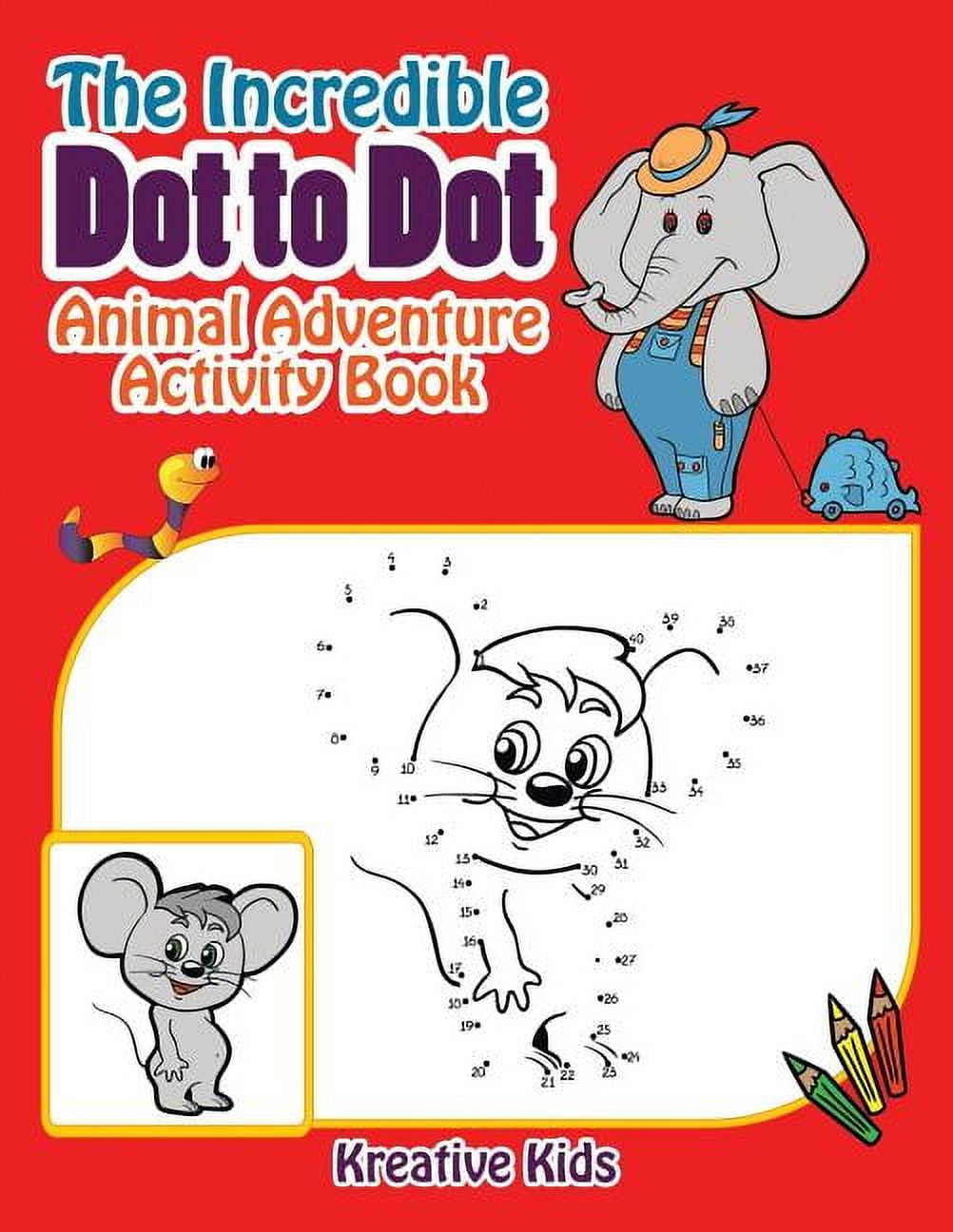 The Incredible Dot to Dot Animal Adventure Activity Book (Paperback ...
