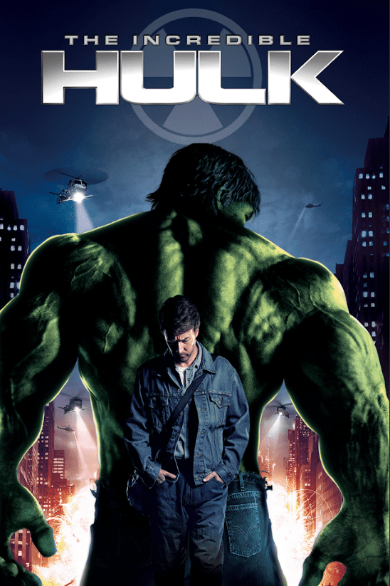 The Incredible Hulk 2008 Poster 24x36 - Marvel Superhero Action Edward ...