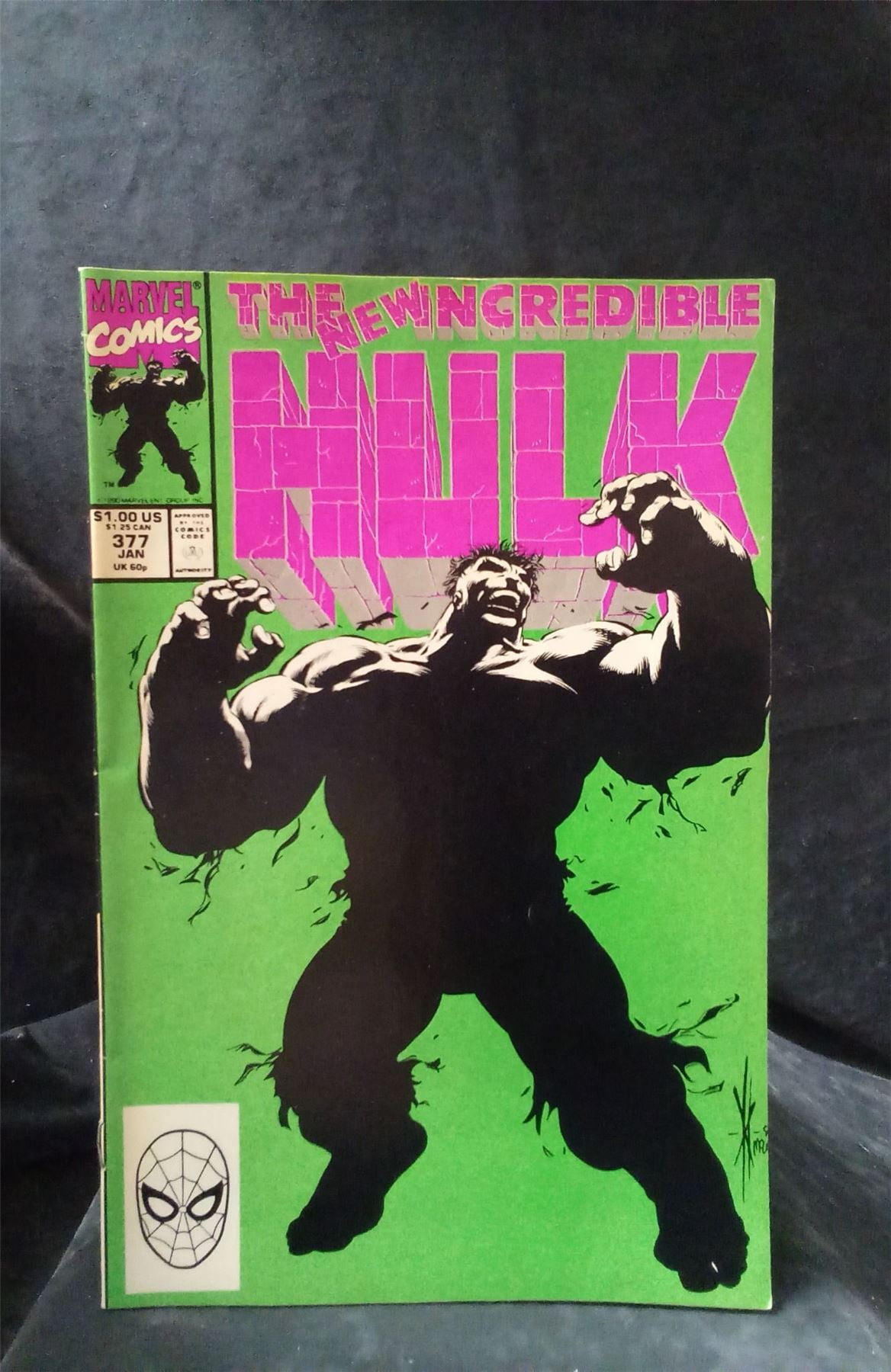 Pre-Owned The Incredible Hulk #377 1991 Marvel Comics Comic Book ...