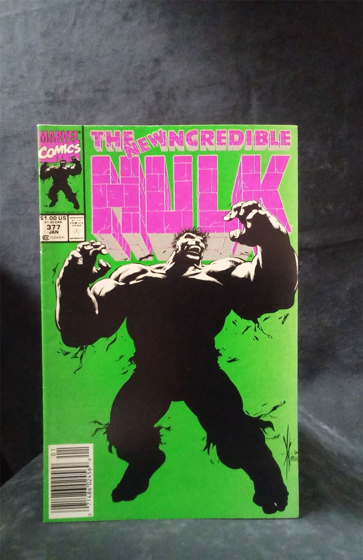 Pre-Owned The Incredible Hulk #377 1991 Marvel Comics Comic Book ...