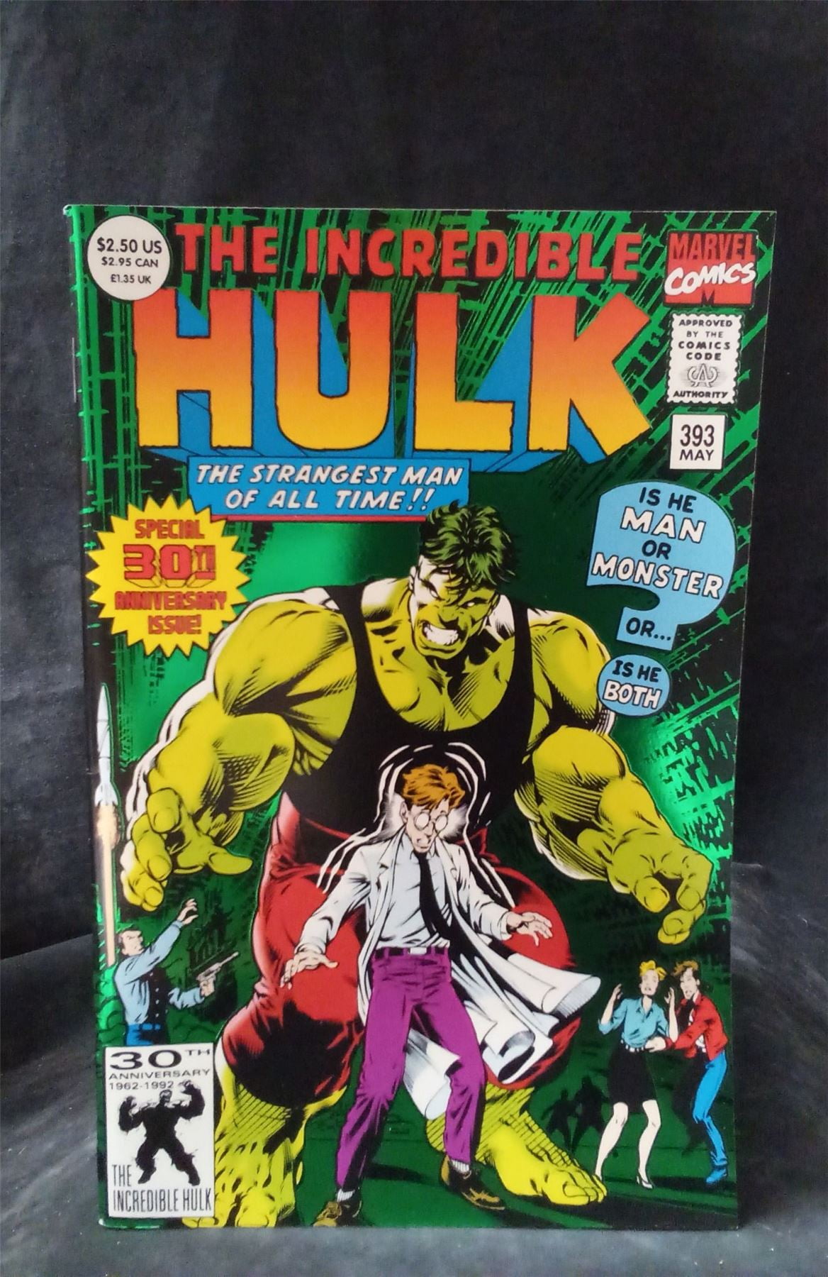 Pre-Owned The Incredible Hulk #393 1992 Marvel Comics Comic Book ...