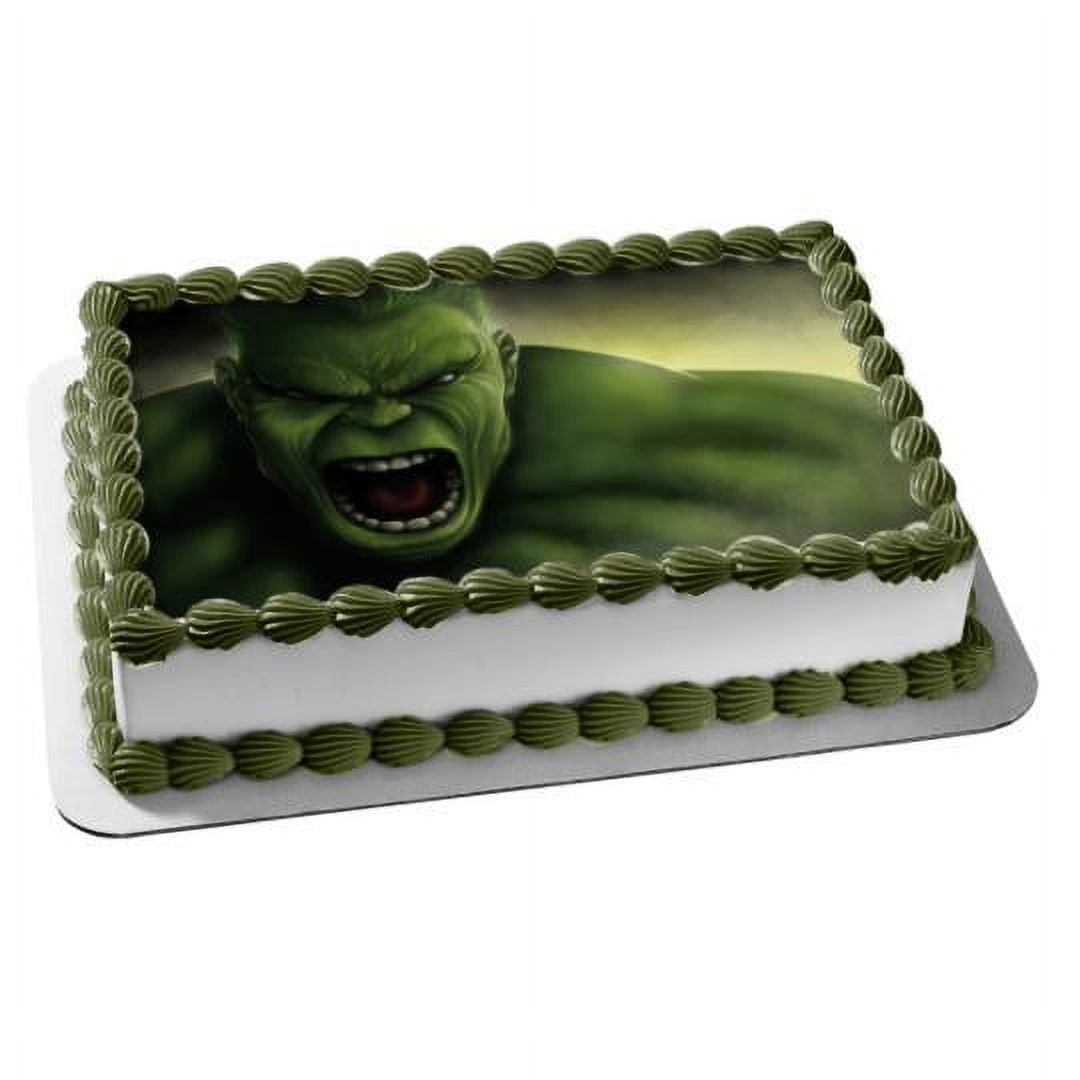 A Birthday Place Marvel The Incredible Hulk Angry Bruce Banner Face ...