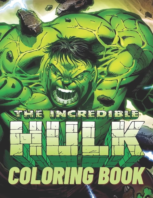 Incredible Hulk Avengers Coloring Pages