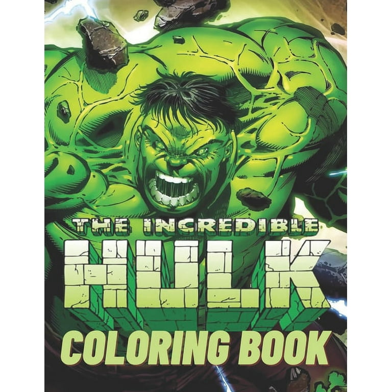 the avengers hulk coloring pages