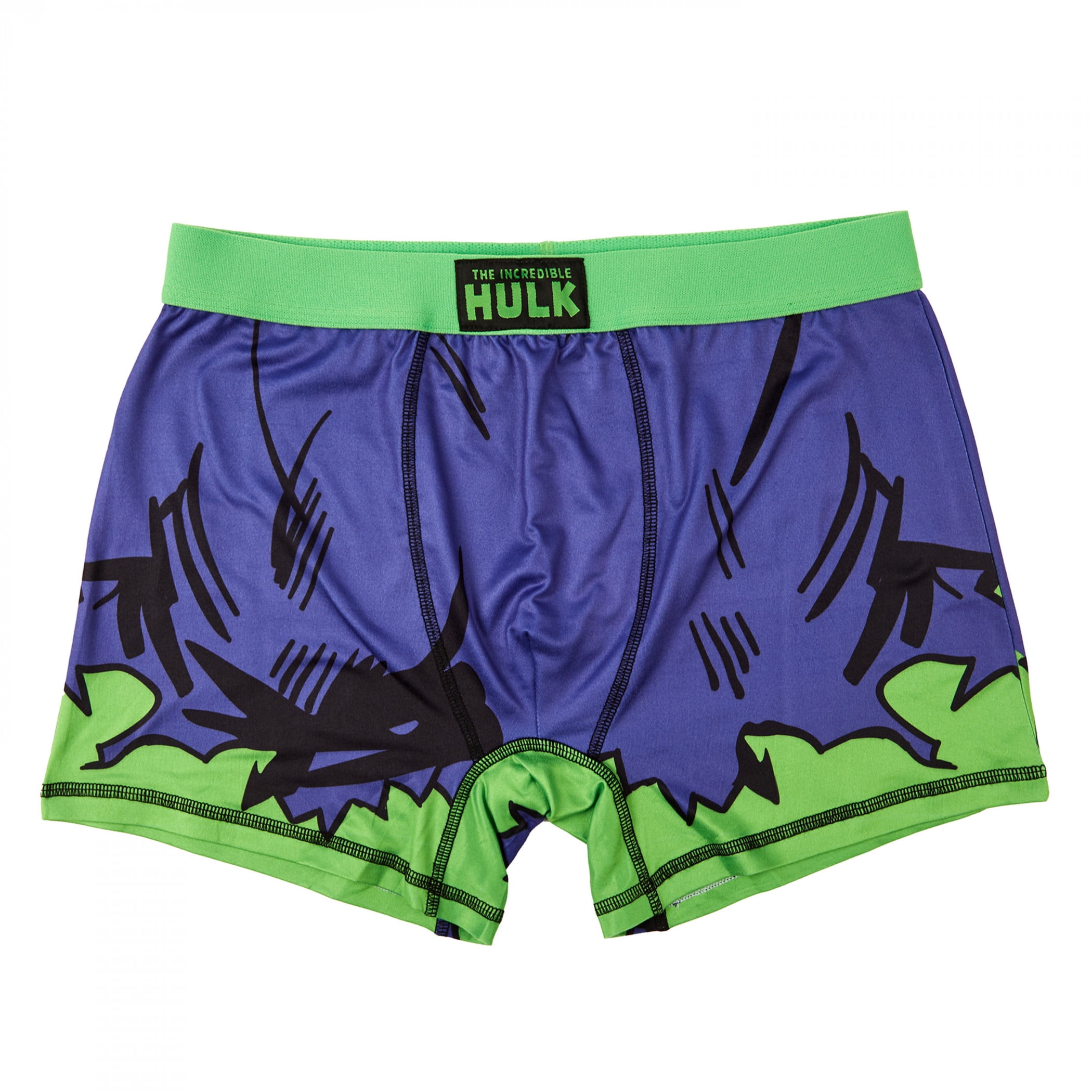 The Incredible Hulk Cosplay Men's Underwear Boxer Briefs-Medium (32-34 ...