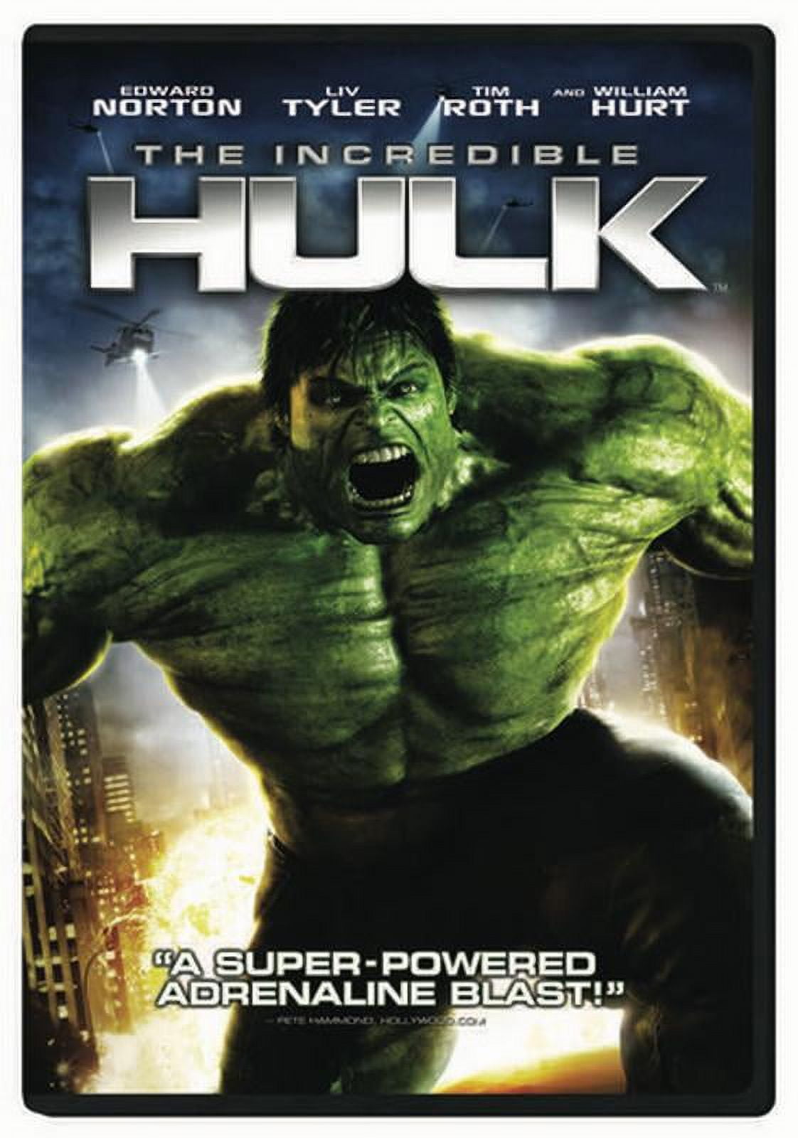 Pre-Owned The Incredible Hulk (Dvd) (Good) - Walmart.com
