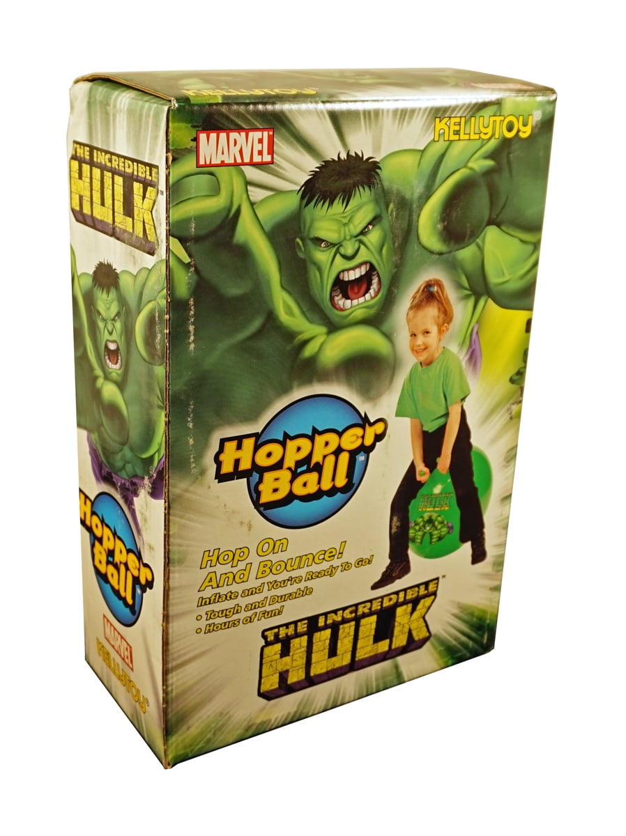 The Incredible Hulk Hopper Ball, Yellow Color - Walmart.com
