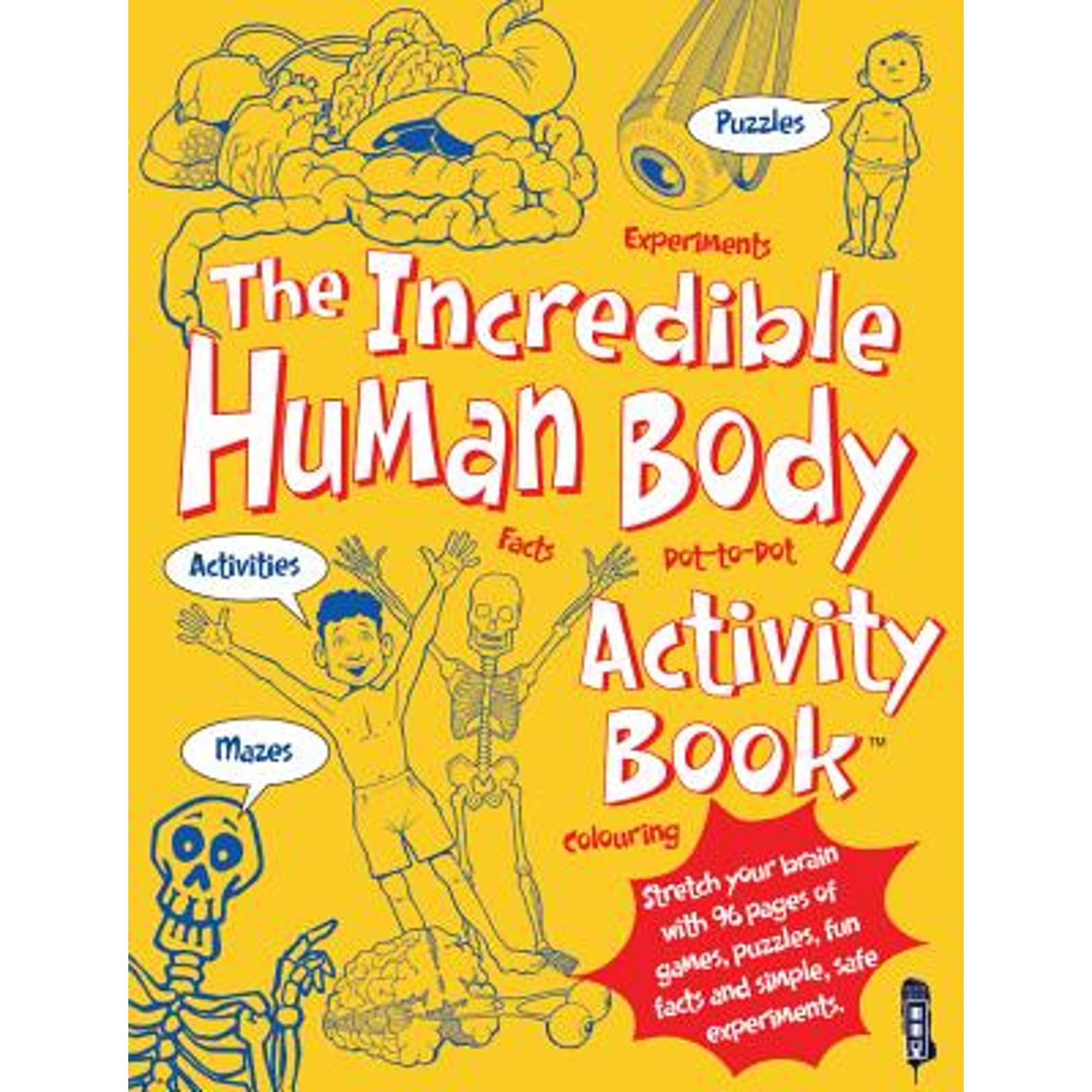 Pre-Owned The Incredible Human Body Activity Book(tm) (Paperback ...