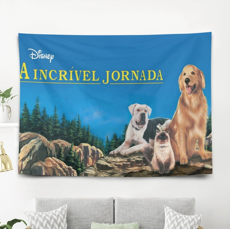 The Incredible Journey Tapestry Gift Wall Hanging Backdrop for Room ...