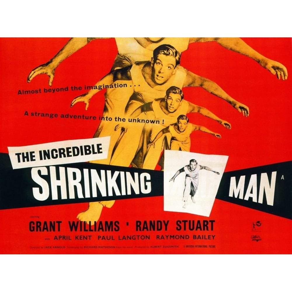 The Incredible Shrinking Man Grant Williams 'Style A' Half-Sheet Poster ...
