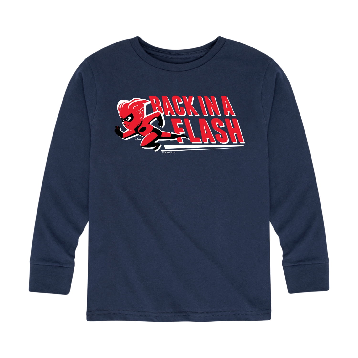 The Incredibles - Back In A Flash - Toddler and Youth Long Sleeve ...