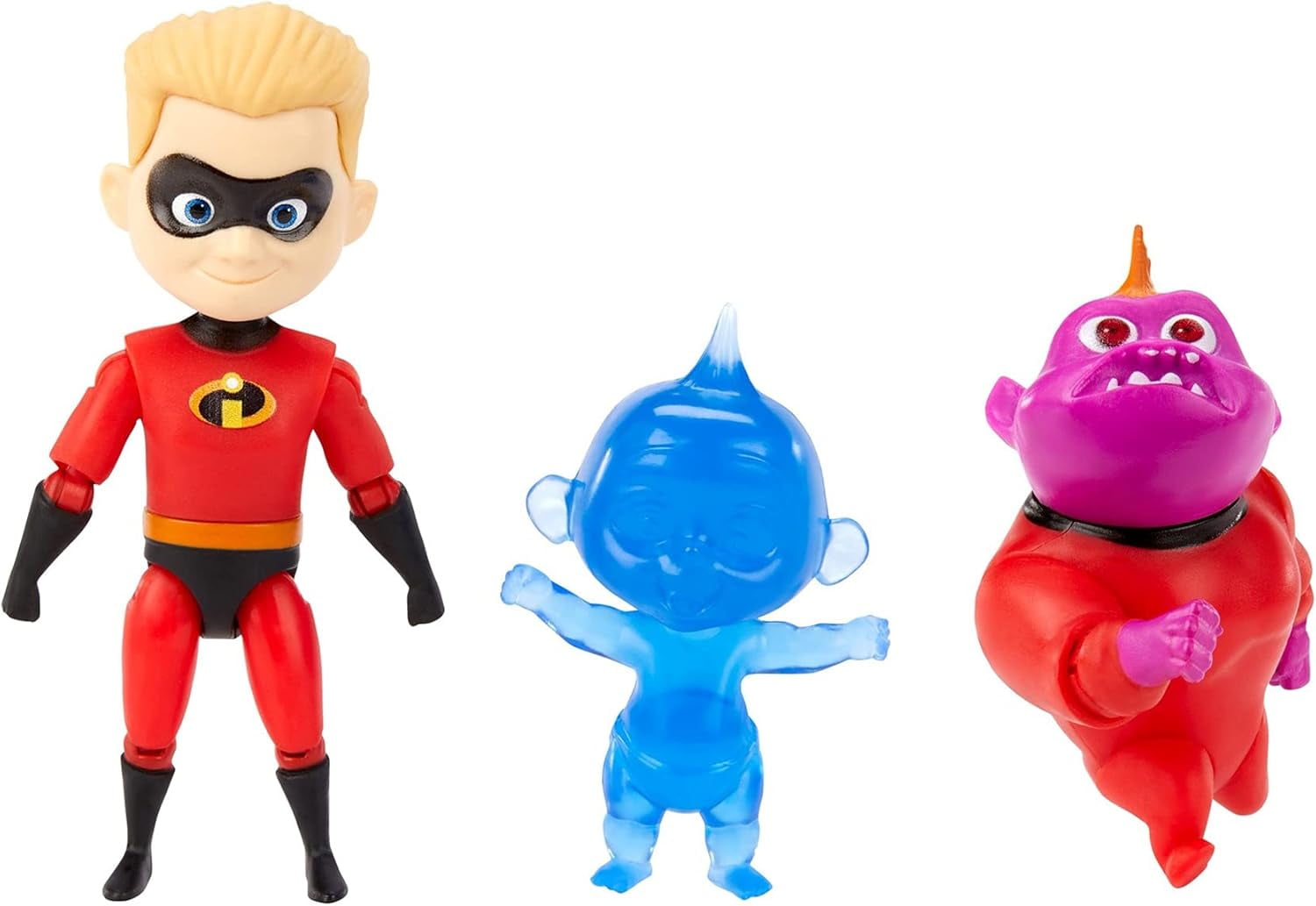 The Incredibles Dash Action Figure 3.5-in with 2 Jack-Jack Figures 2.2 ...