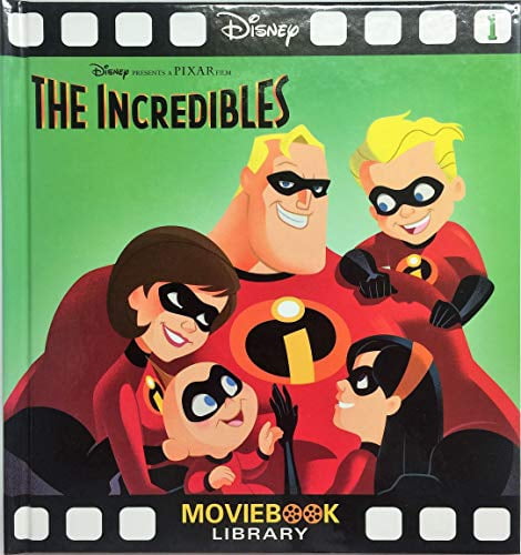 Pre Owned The Incredibles Disney Moviebook Library Vol 1