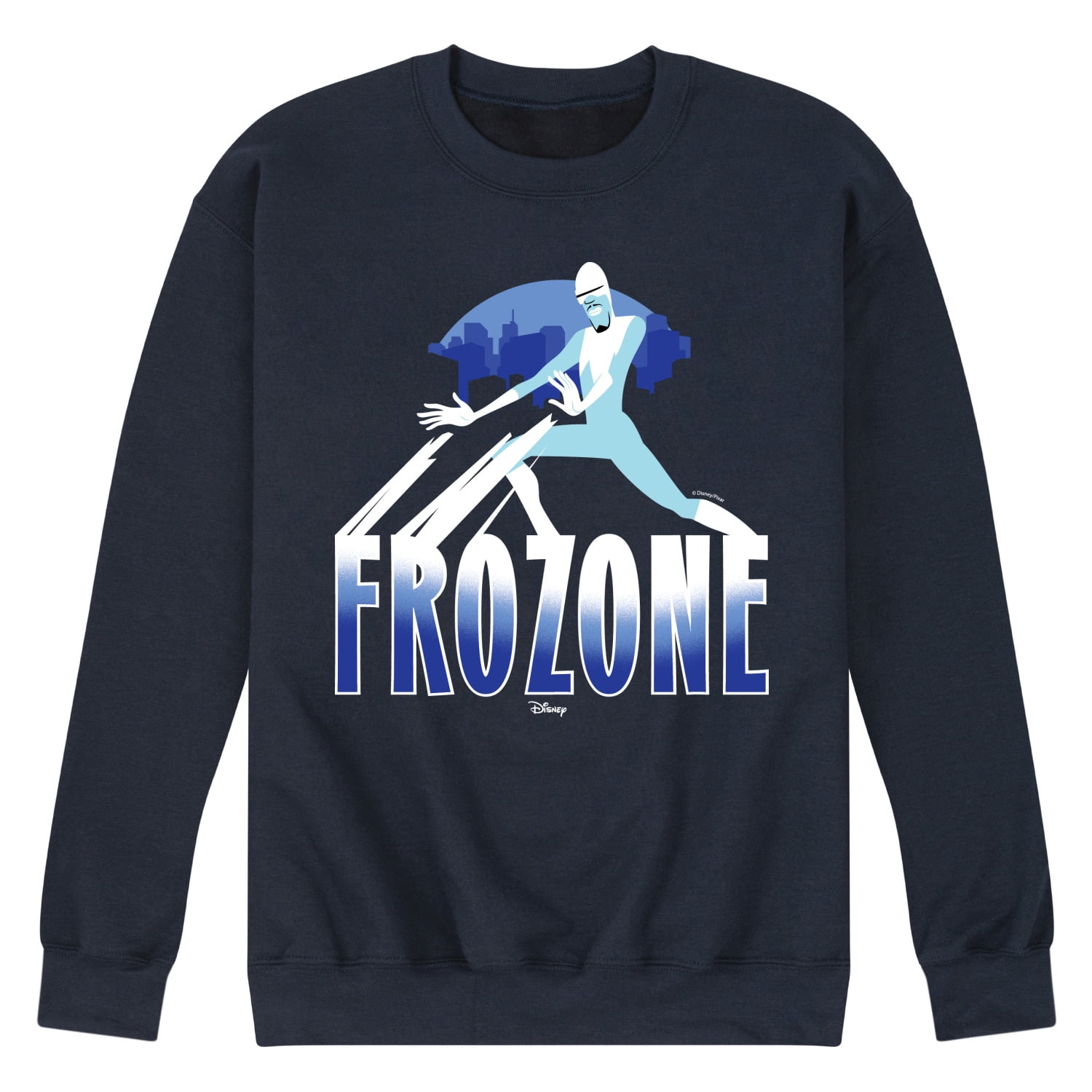 The Incredibles - Frozone - Men's Crew Fleece Sweatshirt - Walmart.com