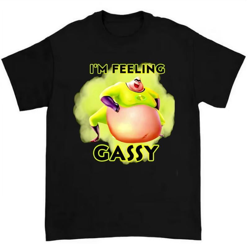 The Incredibles I’m Feeling Gassy T-Shirt Featuring Fun and Humorous ...