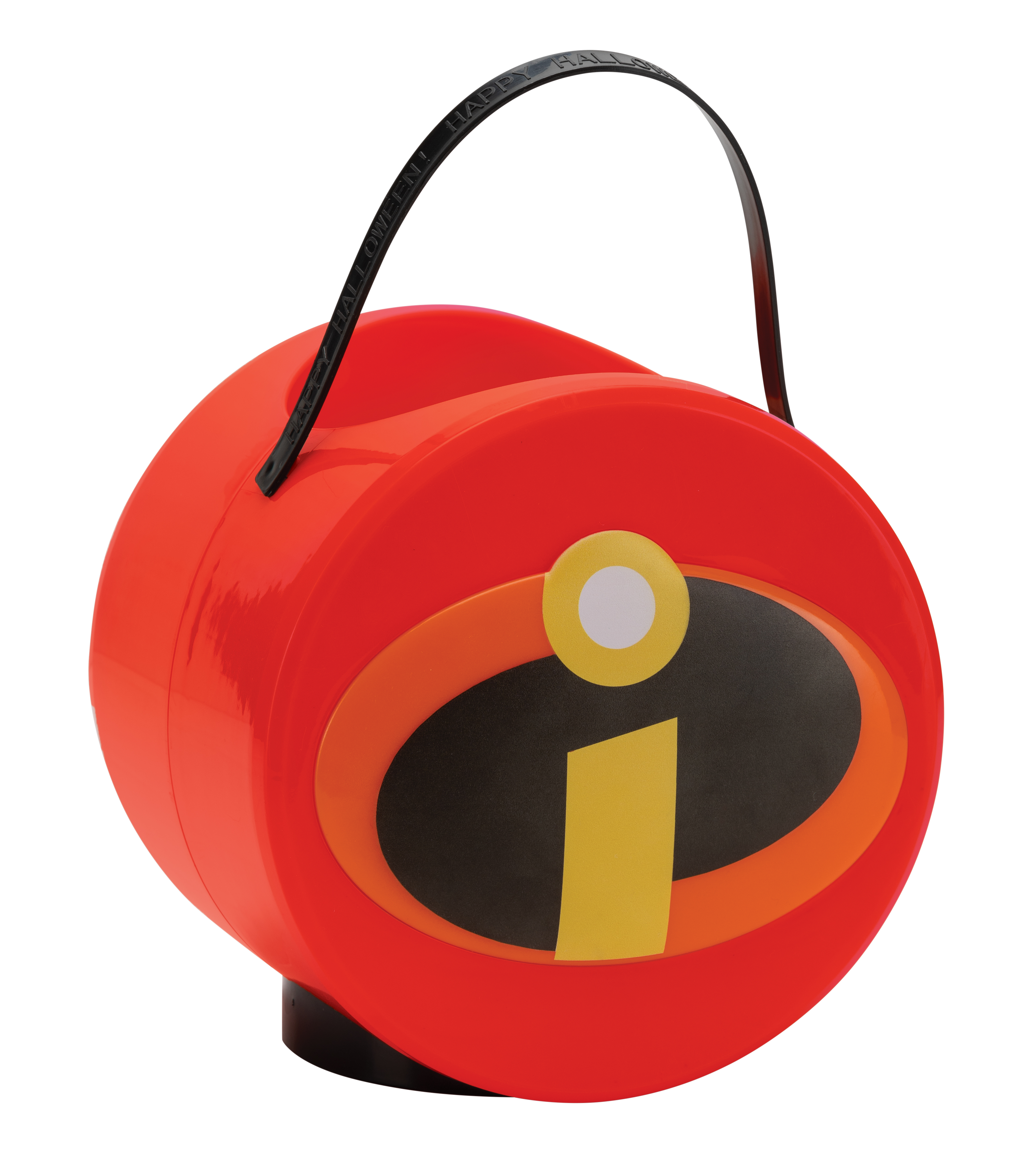 The Incredibles Logo Red Treat Pail, Officially Licensed Costume ...